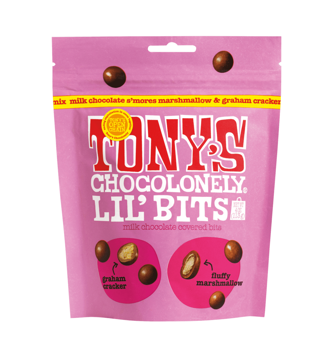 TONYS LIL BITS MILK MARSHMELLOW SMORES MIX BAG - Zone Fresh