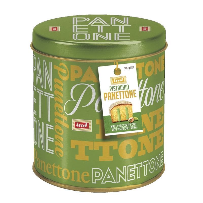 ITAL PANETTONE WHITE CHOCOLATE AND PISTACHIO CREAM - Zone Fresh