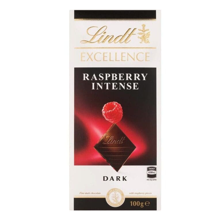 LINDT EXCELLENCE RASPBERRY BLOCK - Zone Fresh