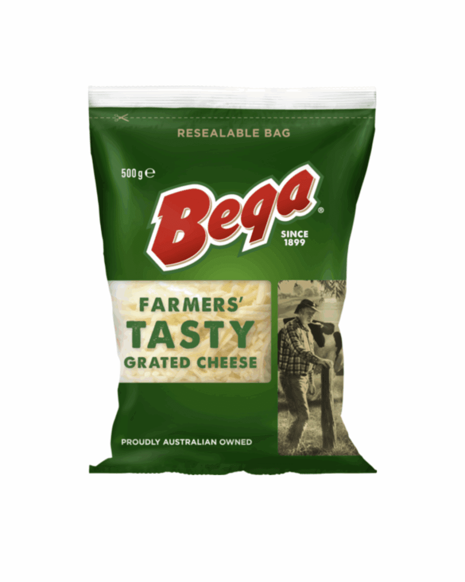 BEGA TASTY GRATED CHEESE - Zone Fresh