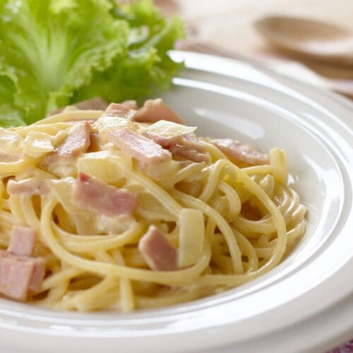 PASTA ALDENTE FETTUCCINE CABONARA - Zone Fresh