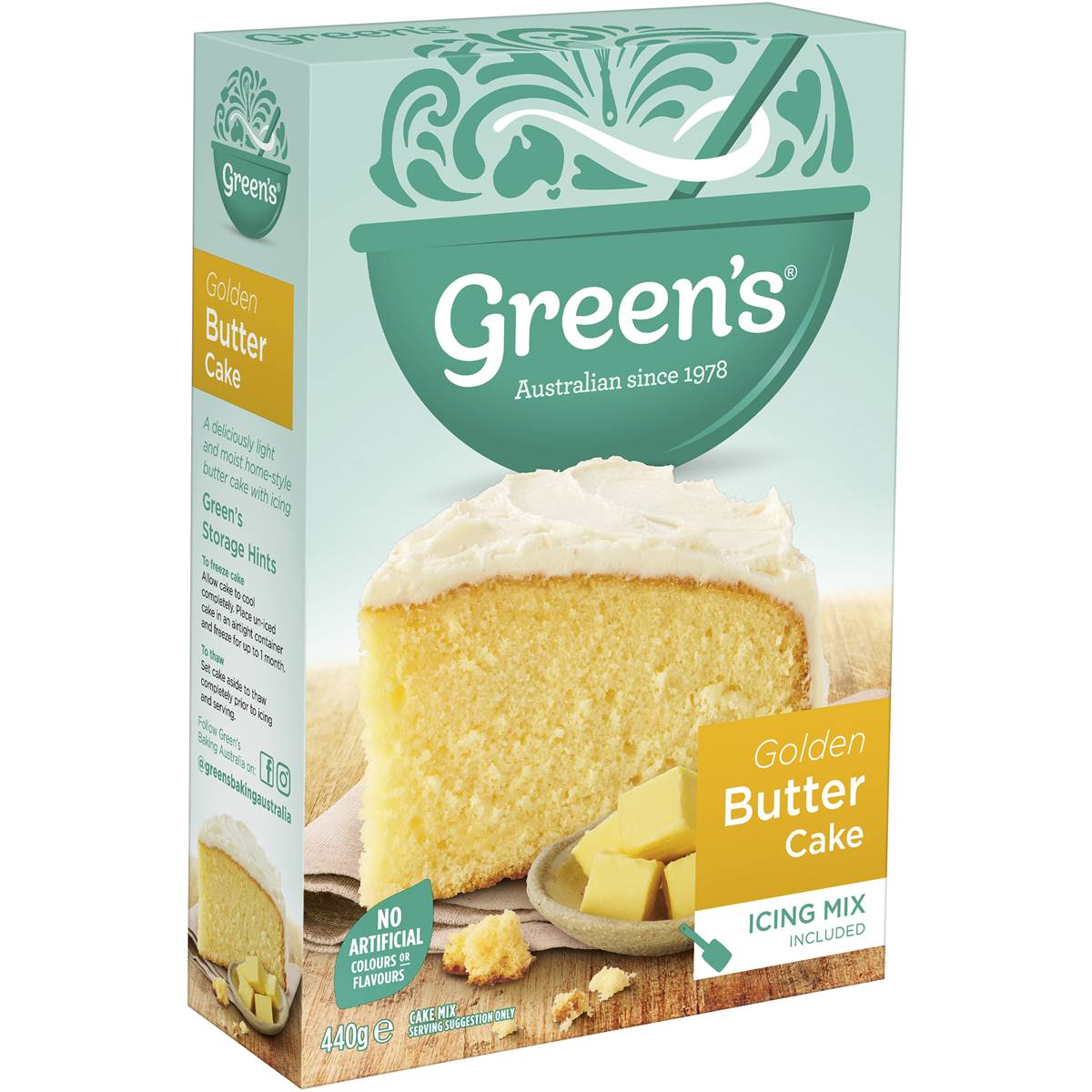 GREENS TRADITIONAL BUTTERCAKE MIX - Zone Fresh