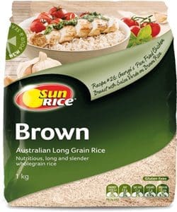 SUNRICE AUSTRALIAN BROWN LONG GRAIN RICE - Zone Fresh