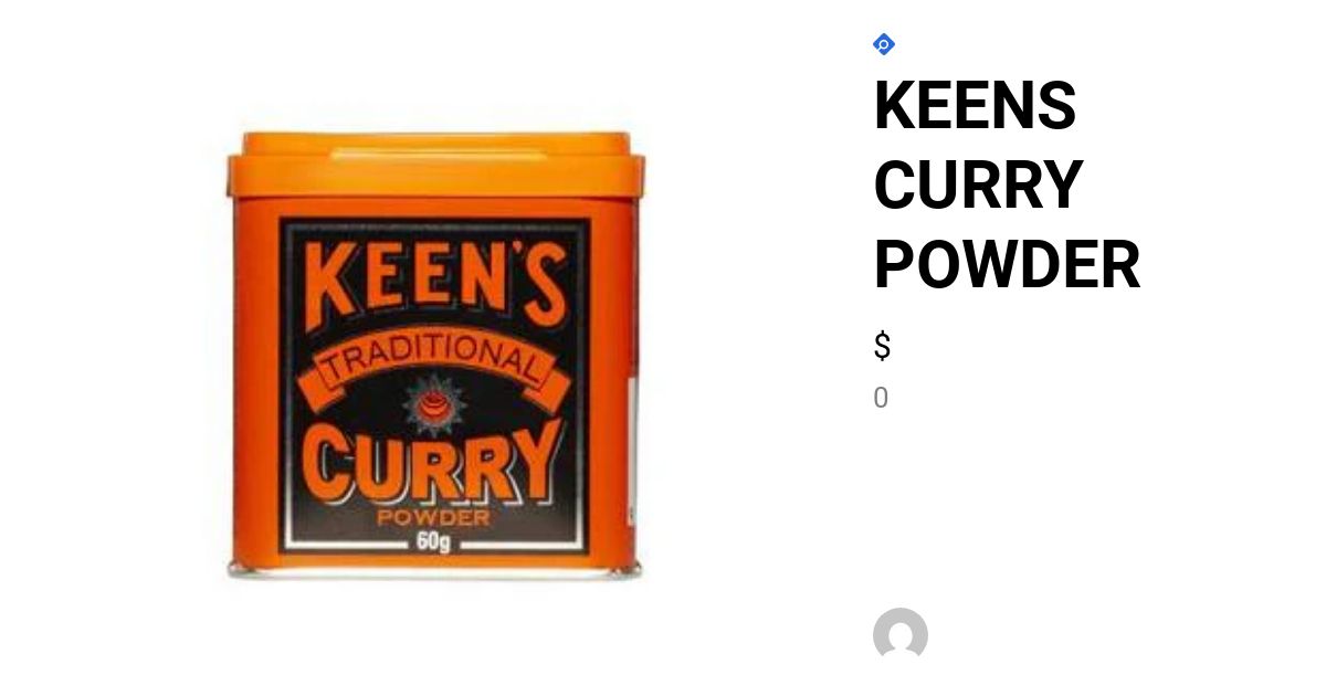 KEENS CURRY POWDER - Zone Fresh
