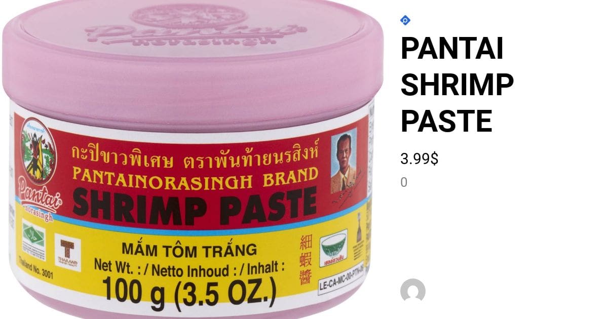 PANTAI SHRIMP PASTE - Zone Fresh