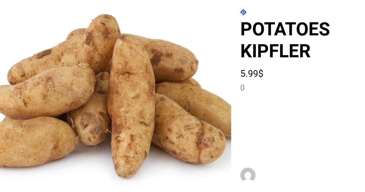 POTATOES KIPFLER - Zone Fresh