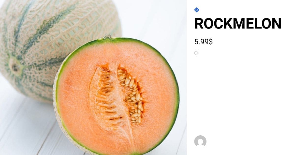 ROCKMELON - Zone Fresh